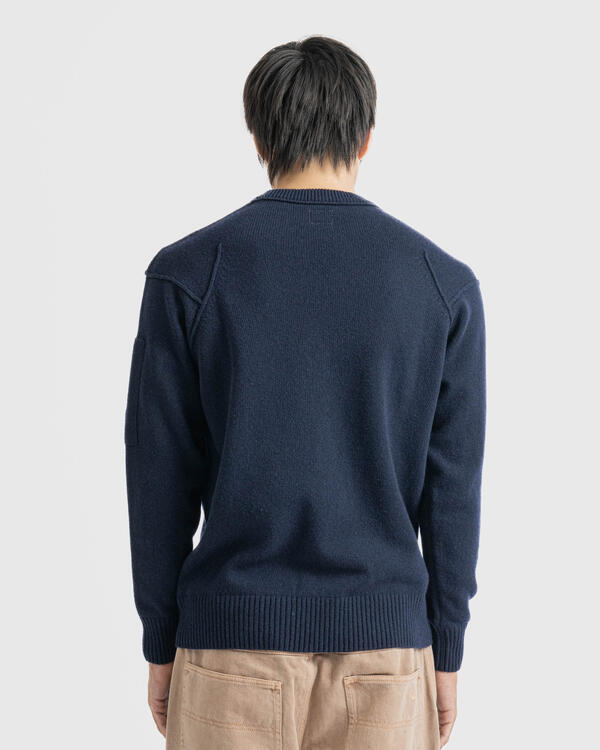 C.P. Company LAMBSWOOL GRS CREW NECK KNIT C.P. Company LAMBSWOOL GRS CREW NECK KNIT